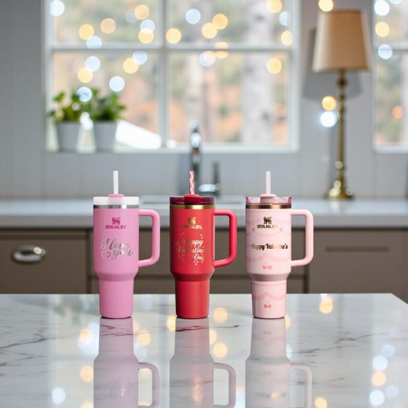 Personalized Valentine Stanley Tumbler | Custom Love Gift - Etsy