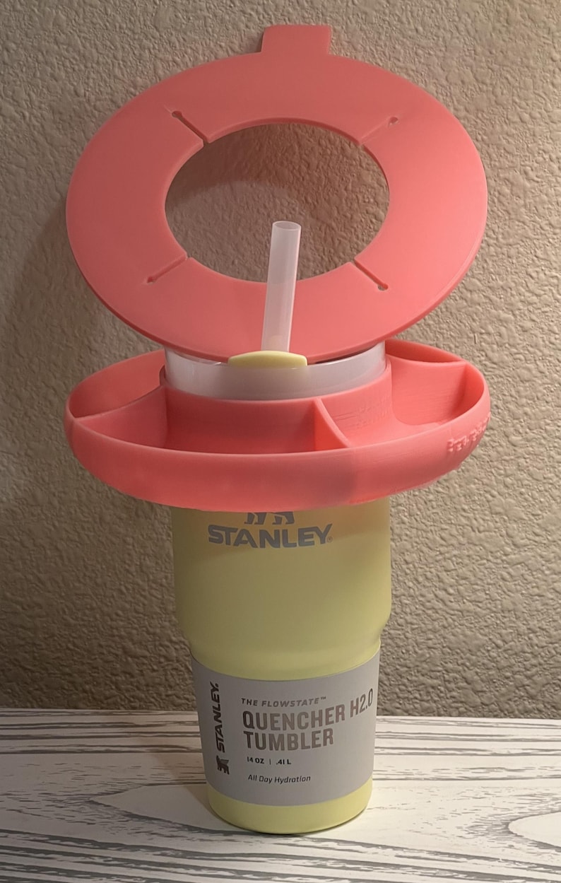 Custom 3d-printed Snack Tray for for Stanley Quencher H2.0 Tumbler ...