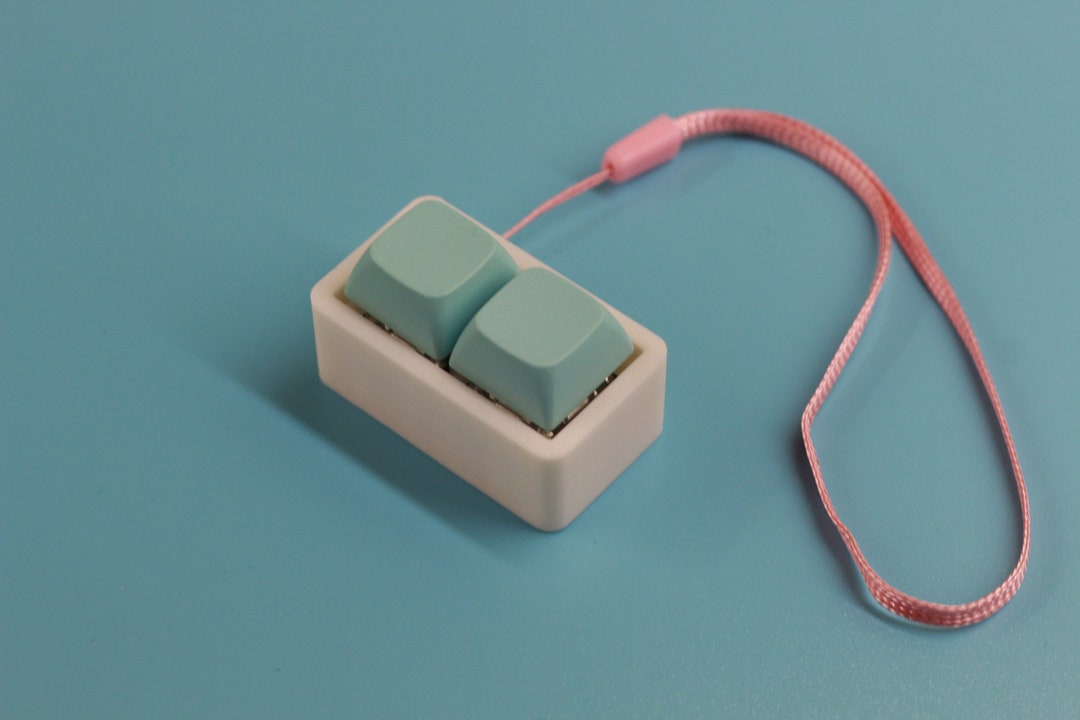 Mechanical Keyboard Fidget 2 Key, Keyboard MX Switch, Satisfying Fidget ...