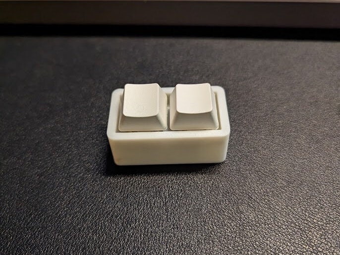 Mechanical Keyboard Fidget 2 Key Keyboard MX Switch - Etsy