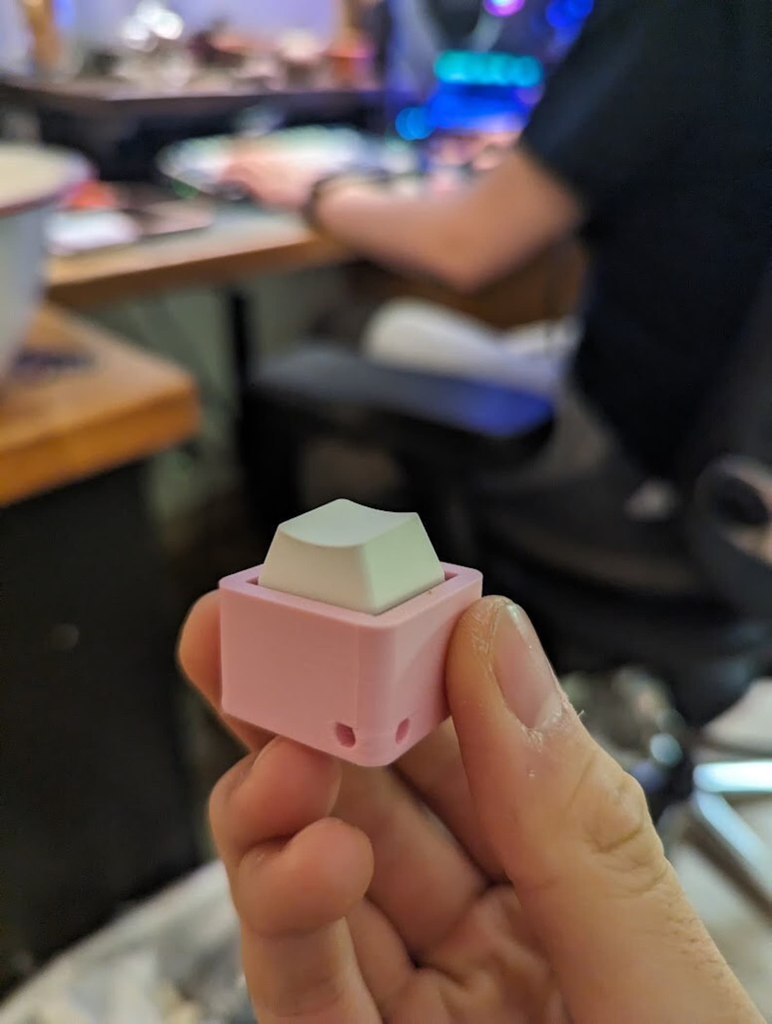 Mechanical Keyboard Fidget 1 Key, Keyboard MX Switch, Satisfying Fidget ...