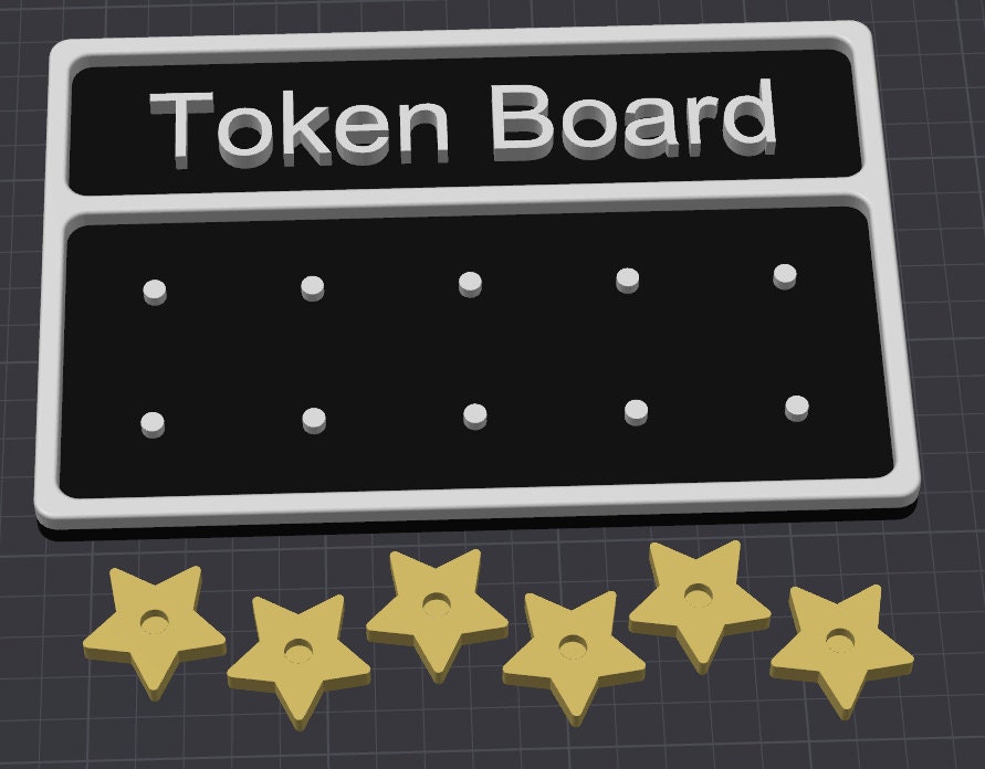 Custom Token Board | Durable Token Economy | Weather Resistant Token ...