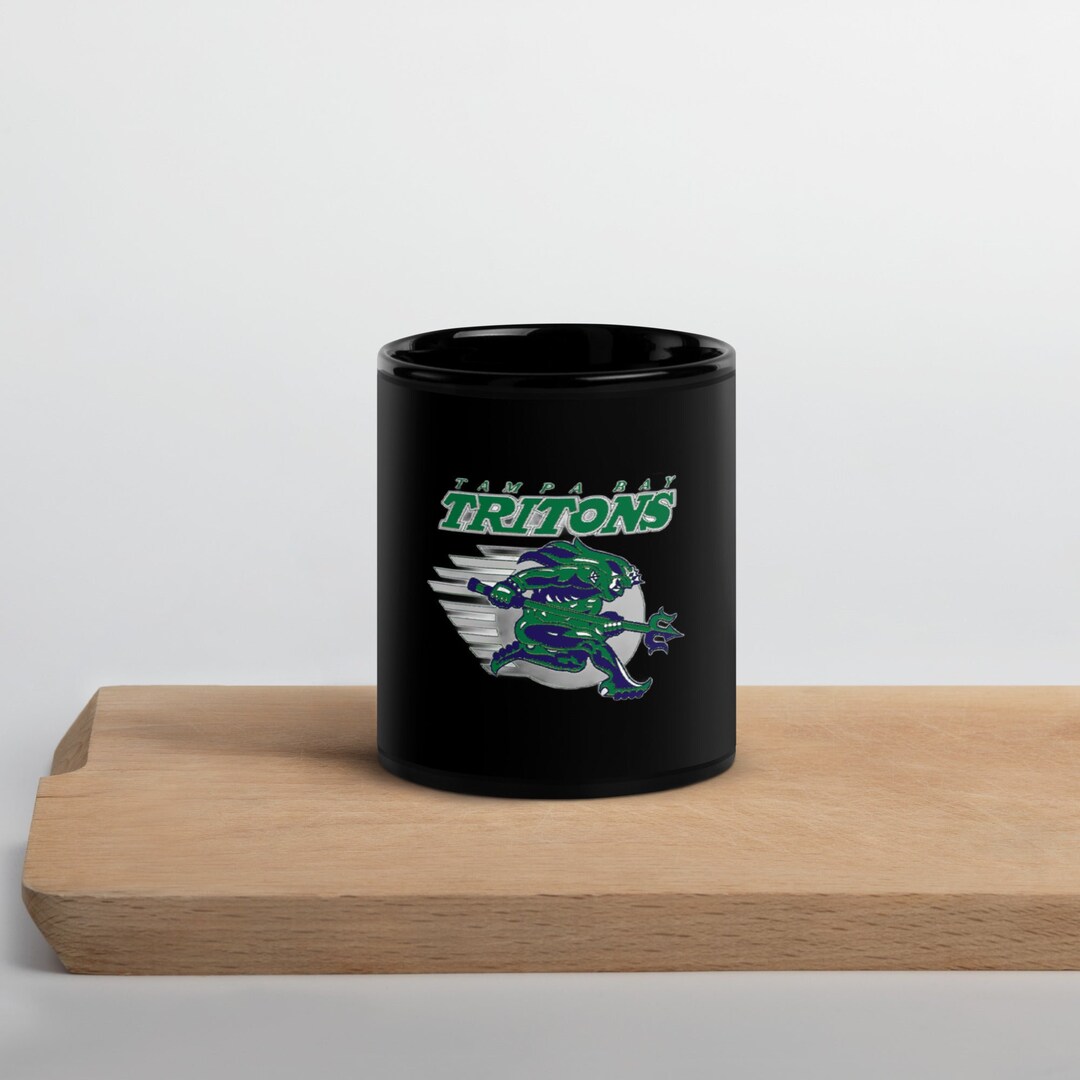 Tampa Bay Tritons RHI Black Glossy Coffee Mug - Etsy
