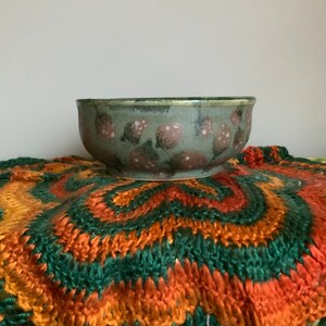 Strawberry Fields Pattern Bowl - Etsy