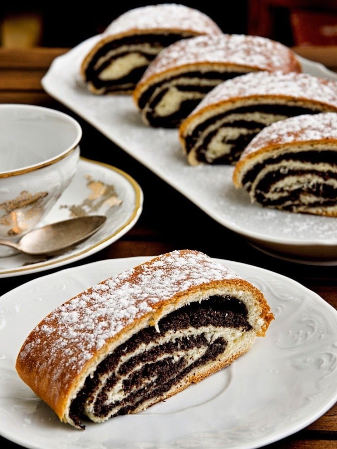 Poppyseed Roll,european Pastry, Czech Pastry, Zavin, Strudel, Kolache ...