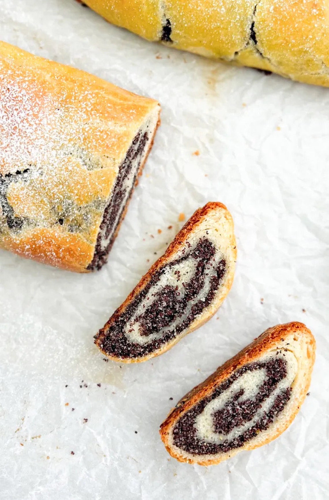 Poppyseed Roll,european Pastry, Czech Pastry, Zavin, Strudel, Kolache ...