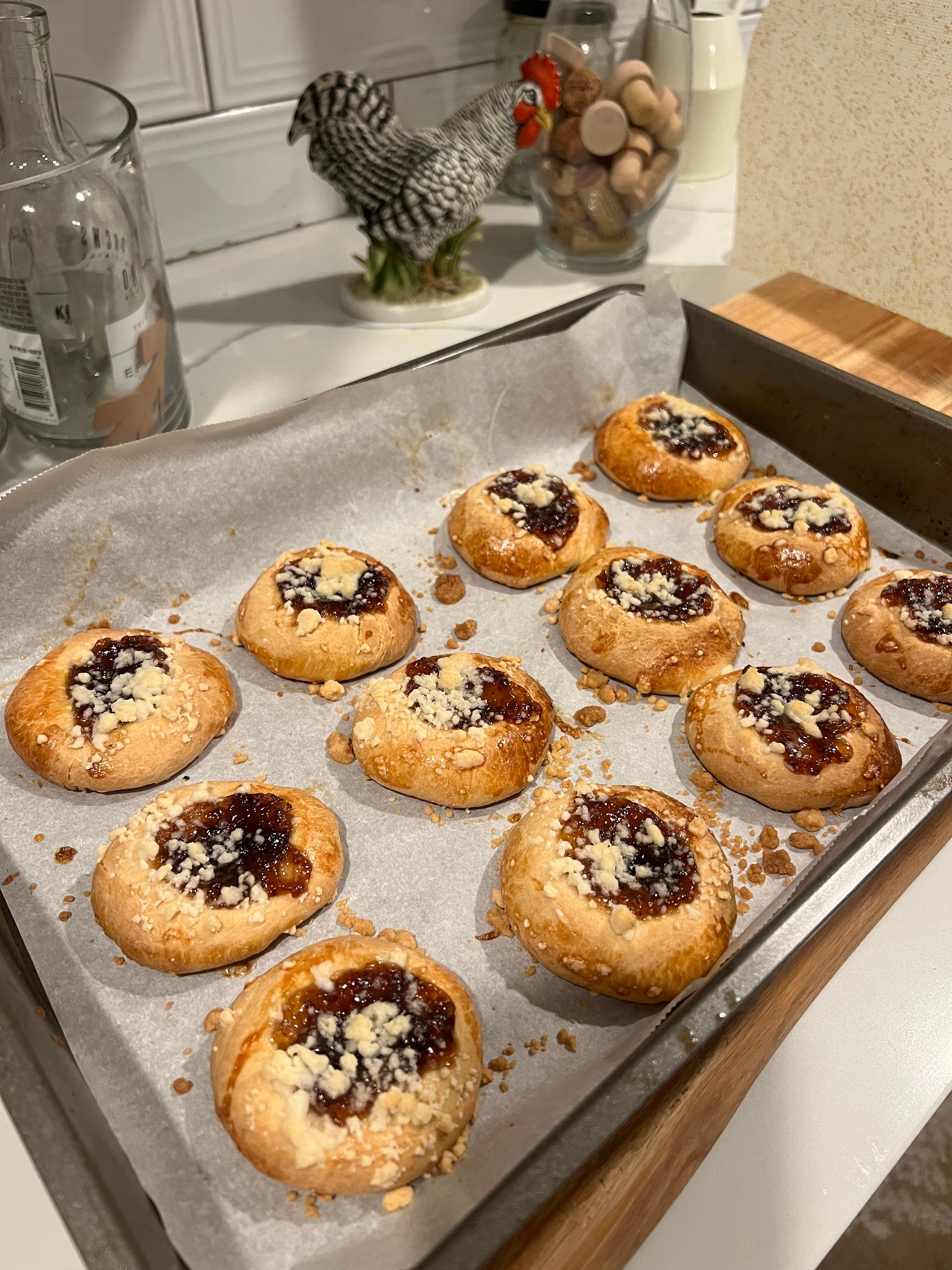 Czech Kolache, Kolachi, European Pastry, Wedding Pastry With Prune/plum ...