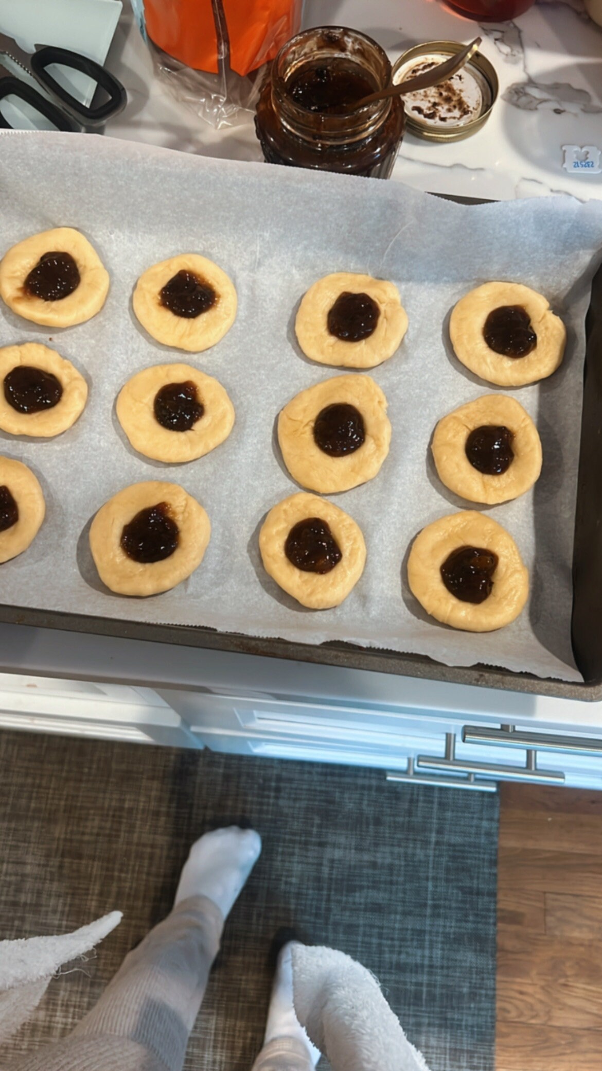 Czech Kolache, Kolachi, European Pastry, Wedding Pastry With Prune/plum ...