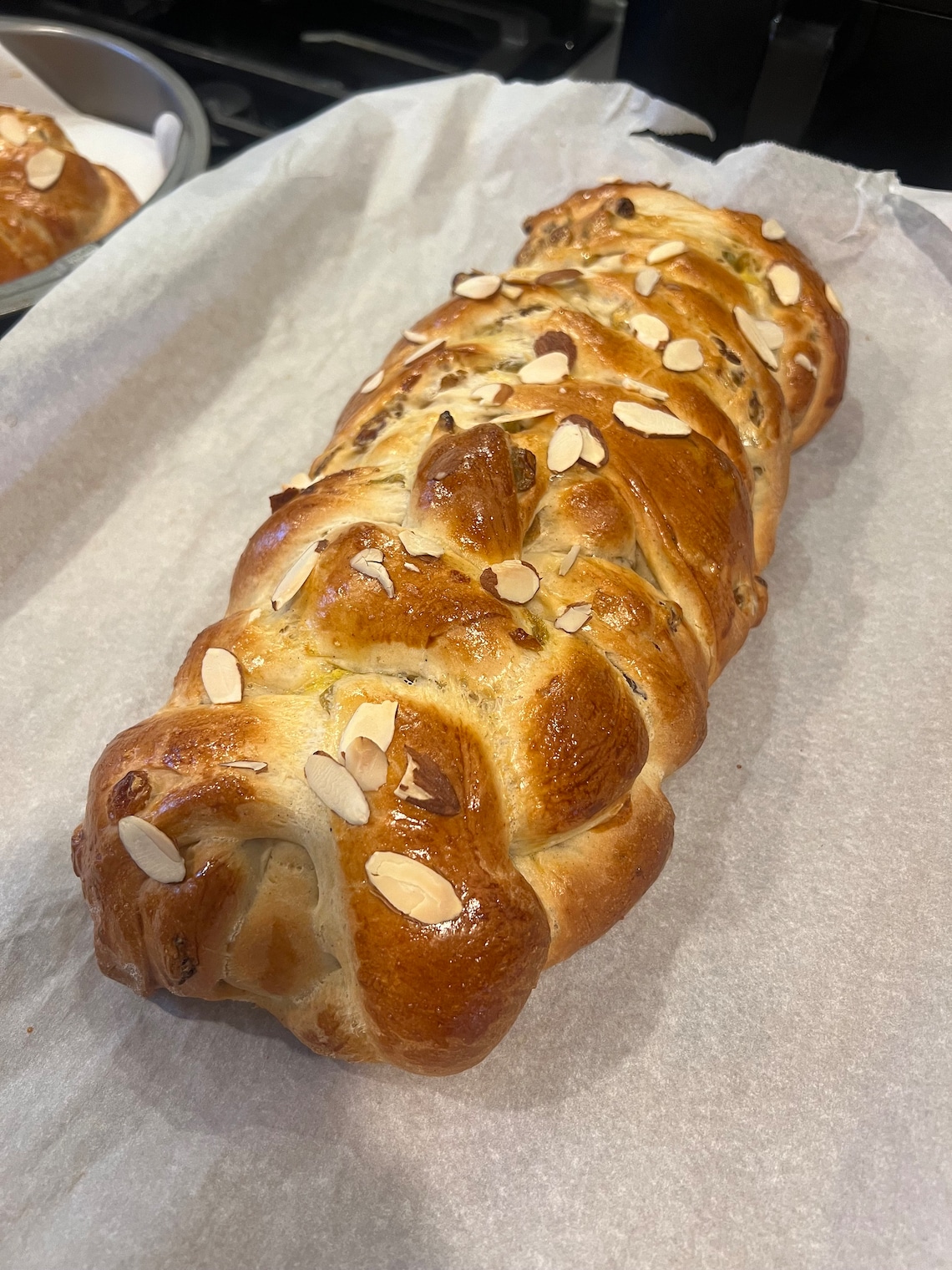 Czech Homemade Sweetbread, Challah, Braid Bread, European Sweet Pastry ...