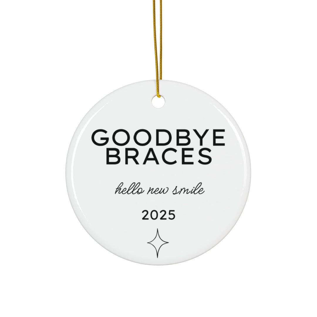 Braces off Ornament 2025: Orthodontic Graduation Keepsake - Etsy