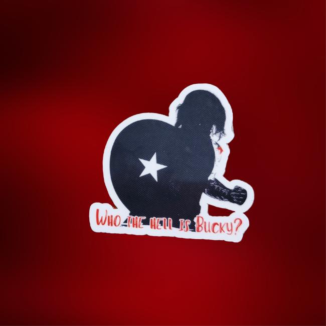 Winter Soldier Bucky Barnes Stickers, Waterproof Vinyl Decals - Etsy