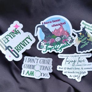 Wicked Sticker Pack, Waterproof Vinyl Decals - Etsy