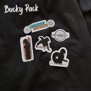 Captain America, Steve, Sam, and Friends, Bucky, Natasha Stickers ...