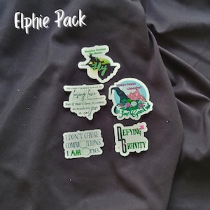 Wicked Sticker Pack, Waterproof Vinyl Decals - Etsy