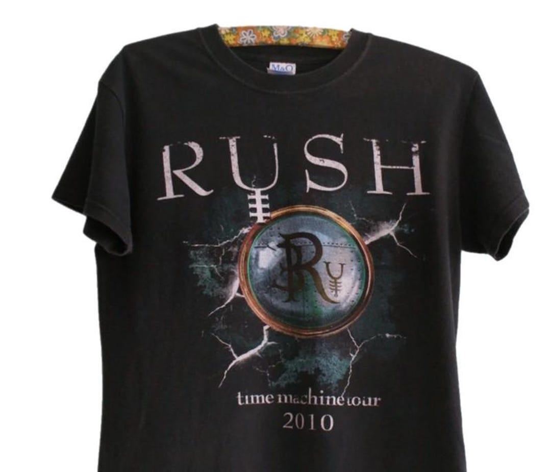Preowned, Official Rush T-shirt, Rush Time Machine Tour, Rush Band Tee ...