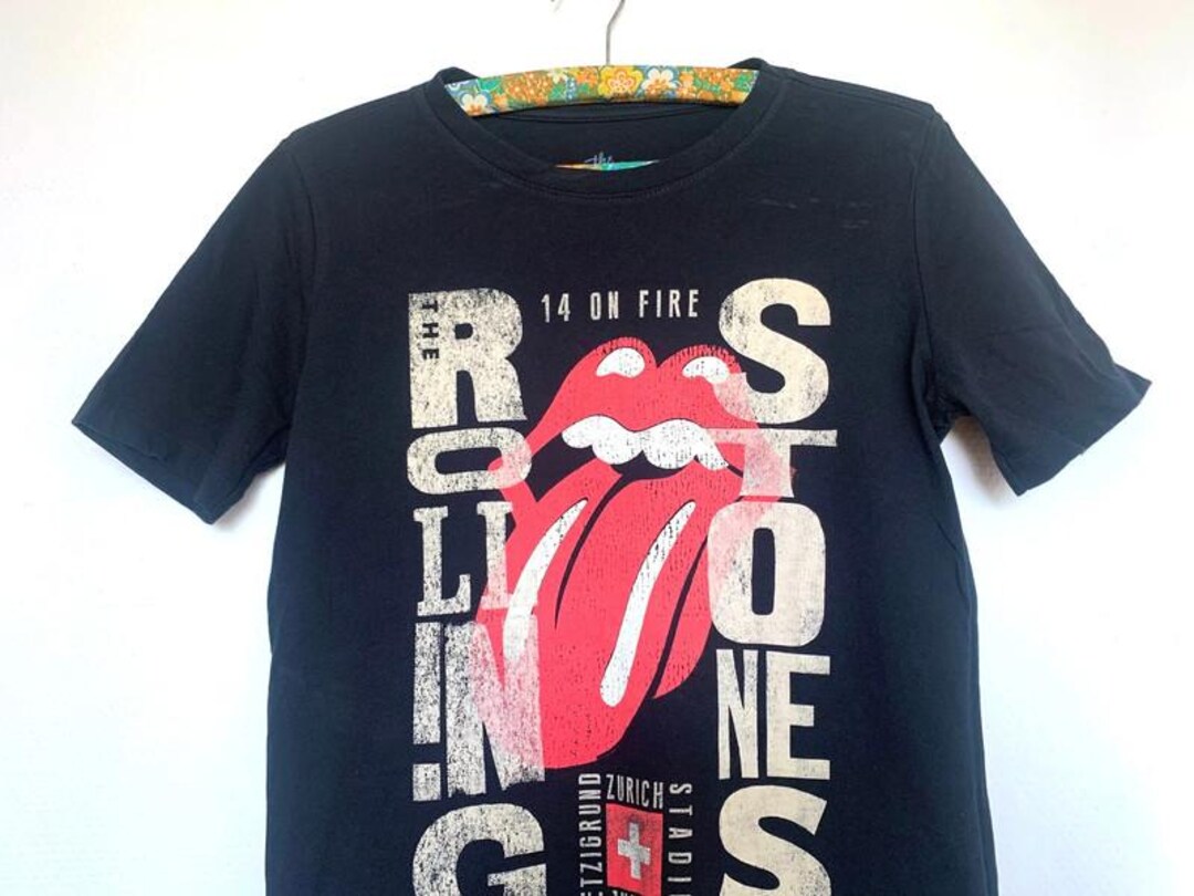 The Rolling Stones Tongue and Lips Shirt | Tongue and Lips Logo ...