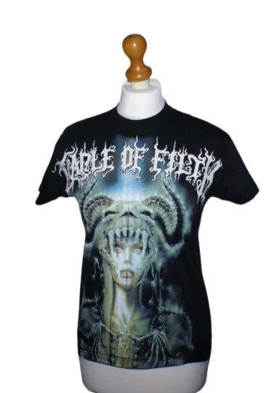 Cradle of Filth T-shirt, Cradle of Filth Ladies Top, Vintage Cradle of Filth T-shirt, Cradle of Filth Ladies Top, Vintage