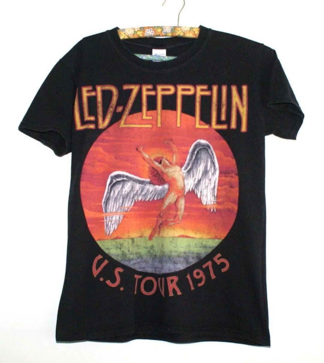 Official Led Zeppelin T-shirt | Led Zeppelin Angel T-shirt | Vintage ...