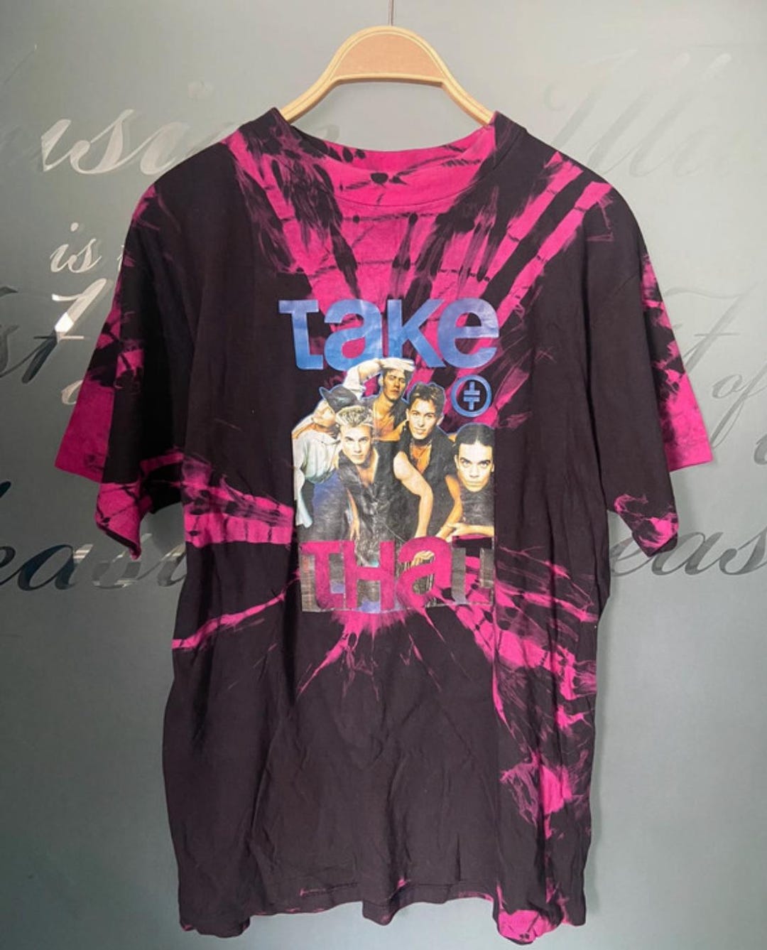 Vintage 1992 Take That T-shirt Single Stitch Limited Edition, Band Tour ...