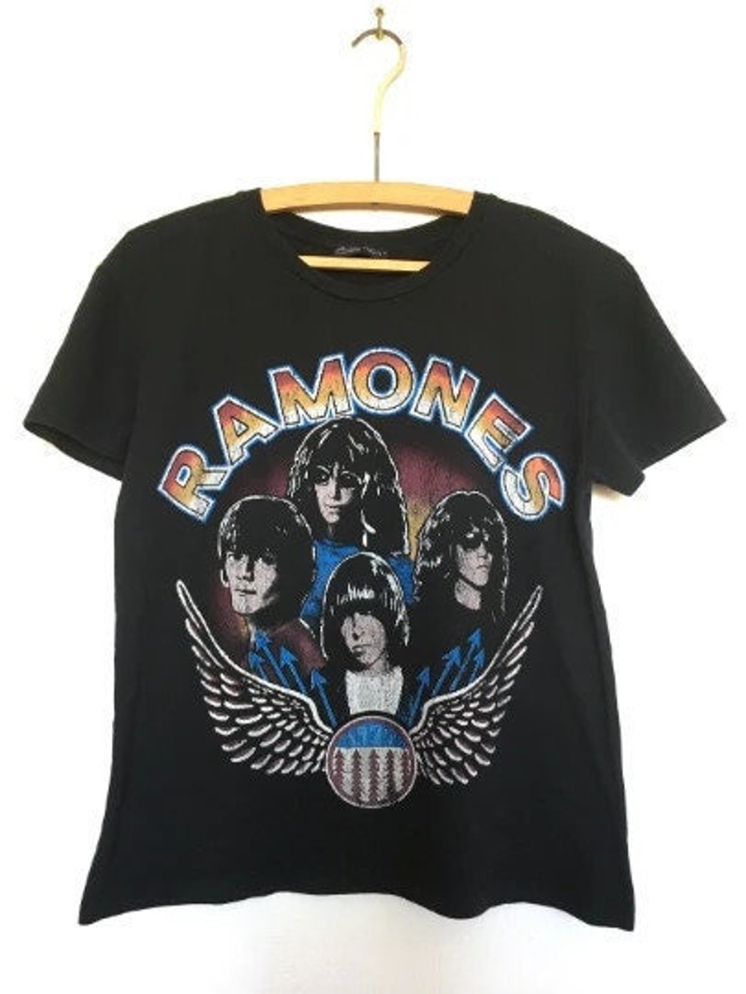 Unique Colorful Licensed Ramones Ladies Shirt Band T-shirt Festival ...