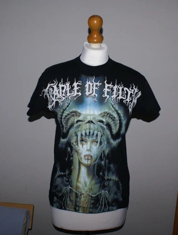 Cradle of Filth T-shirt, Cradle of Filth Ladies Top, Vintage Cradle of Filth T-shirt, Cradle of Filth Ladies Top, Vintage