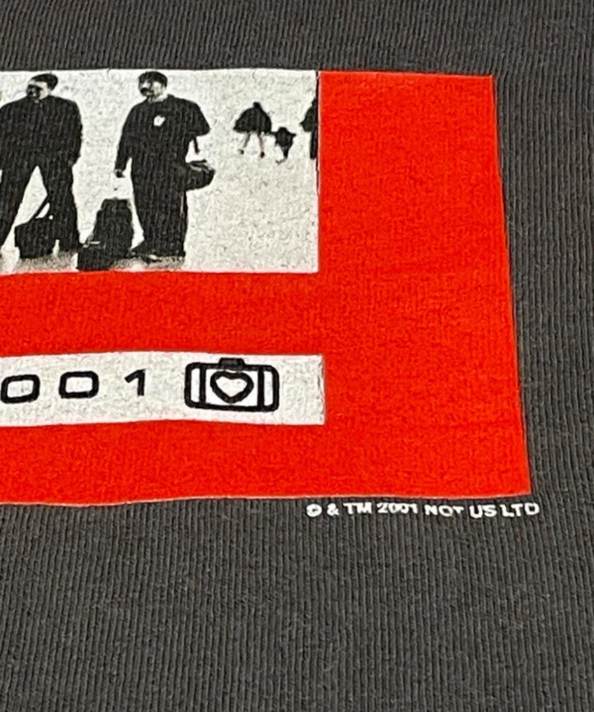 Vintage U2 Shirt, 2001 U2 Elevation Tour Shirt, Official U2 T-shirt, U2 Bono T-shirt, Music ...