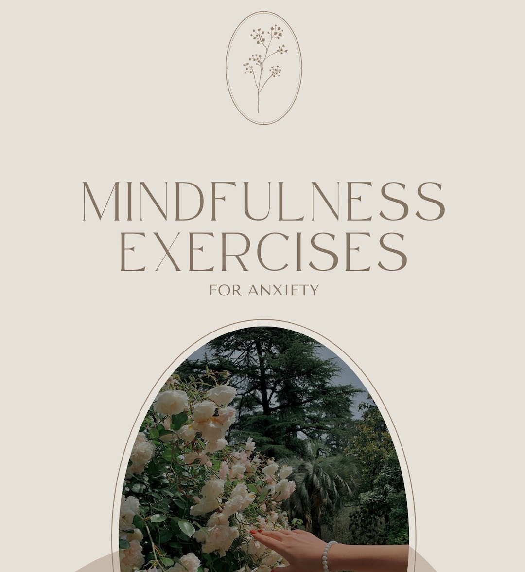 Mindfulness Exercises for Anxiety Ebook - Etsy