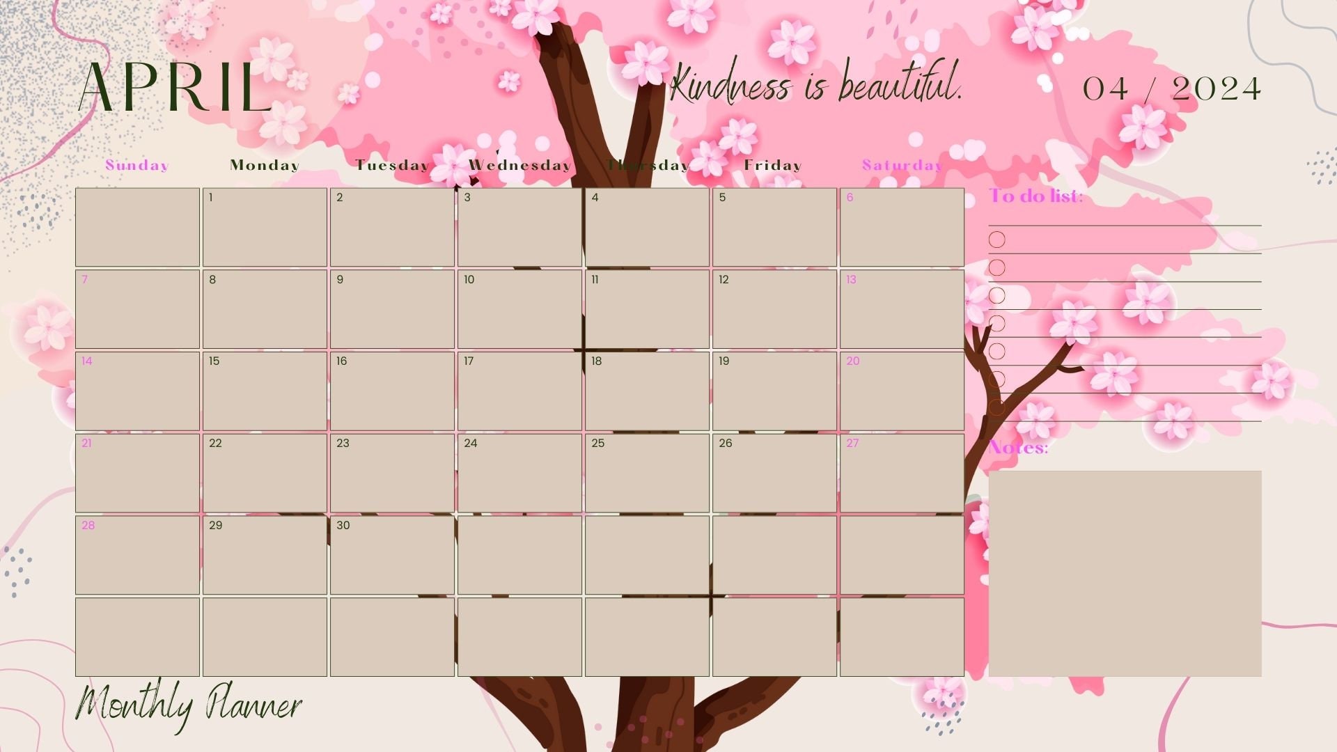 Inspire 12 Calendar 2024 - Etsy