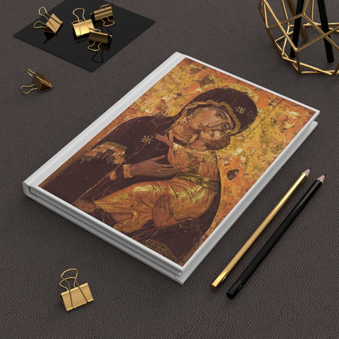 St. Mary Theotokos Personalized Prayer Journal for Women God - Etsy