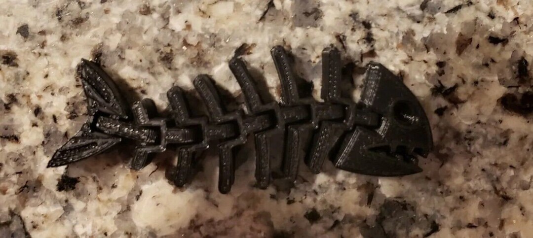 3D Printed Flexible Fish - Etsy
