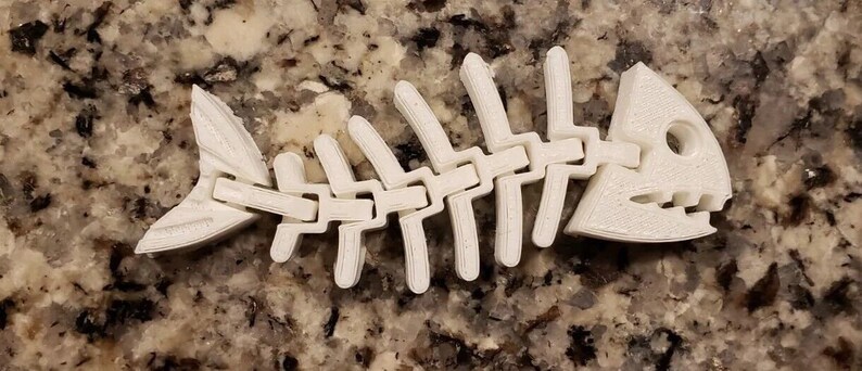 3D Printed Flexible Fish - Etsy