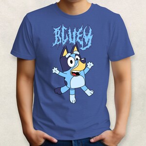 Bluey Metal Shirt, Black Metal, Goth Disney, Deathmetal, Blegh, Dead ...