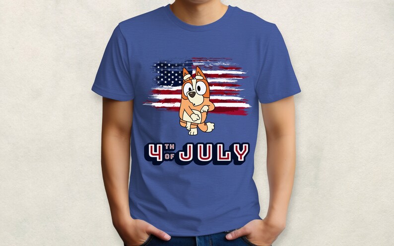 Bingo 4th of July Shirt, Bluey, USA, Goth Disney, Deathmetal, Blegh ... Bingo 4th of July Shirt, Bluey, USA, Goth Disney, Deathmetal, Blegh ...