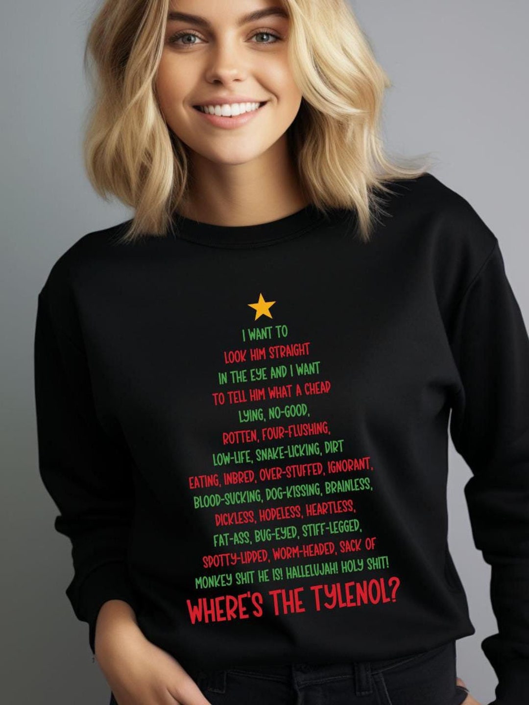 Griswold Rant Sweatshirt, Christmas Tree Farm Shirt, Family Vacation ...