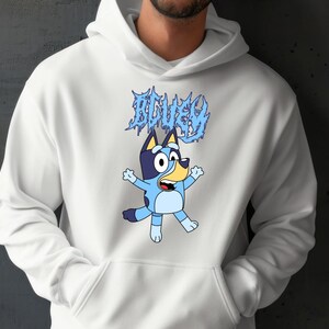 Bluey Metal Shirt, Black Metal, Goth Disney, Deathmetal, Blegh, Dead ...