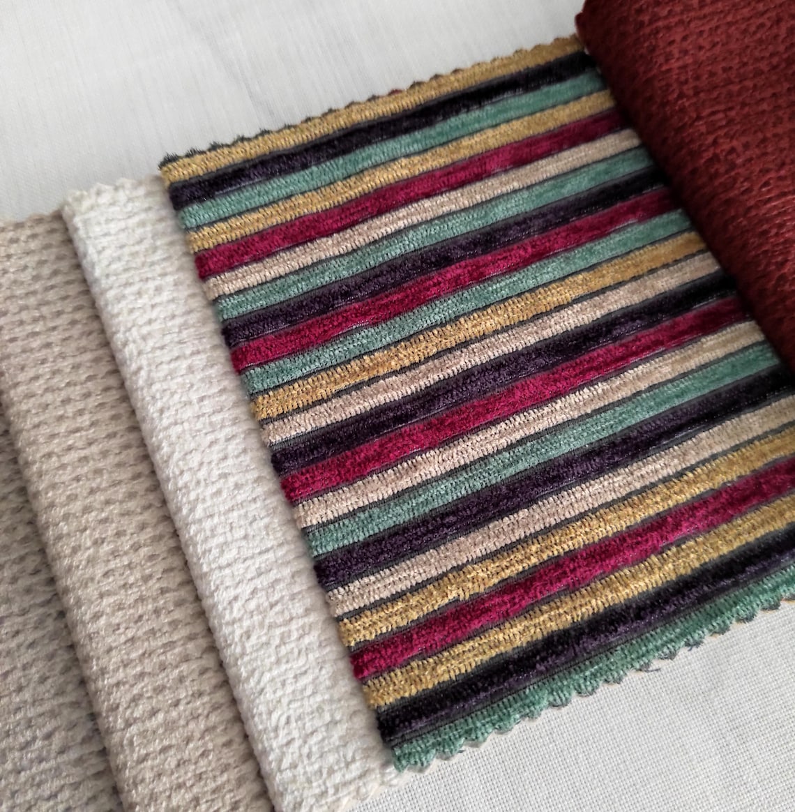 Premium, Thick, Soft Upholstery Fabric With a Durable Pattern and Polar ...