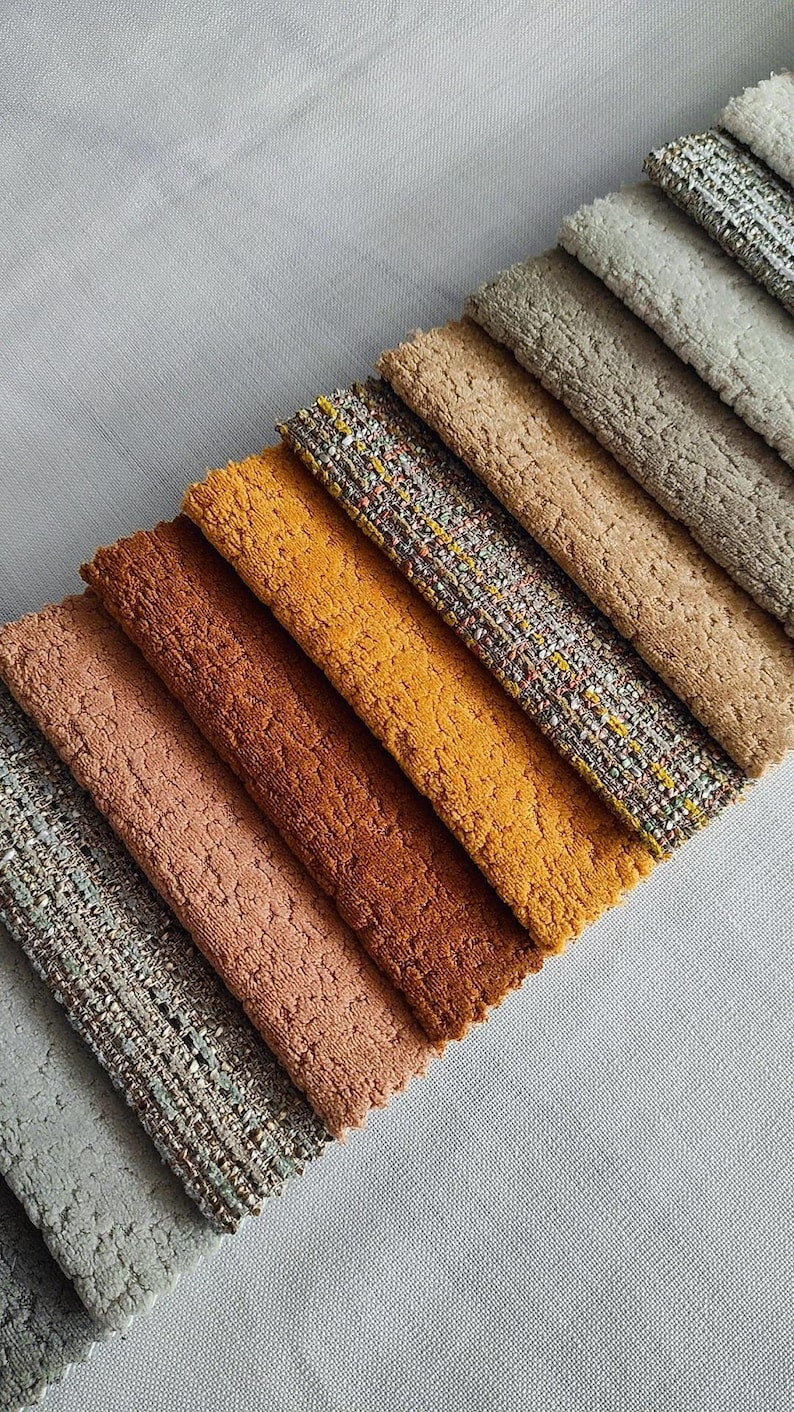 New Generation Waterproof Bouclé Fabric | Thick, Heavy, Durable, and ...