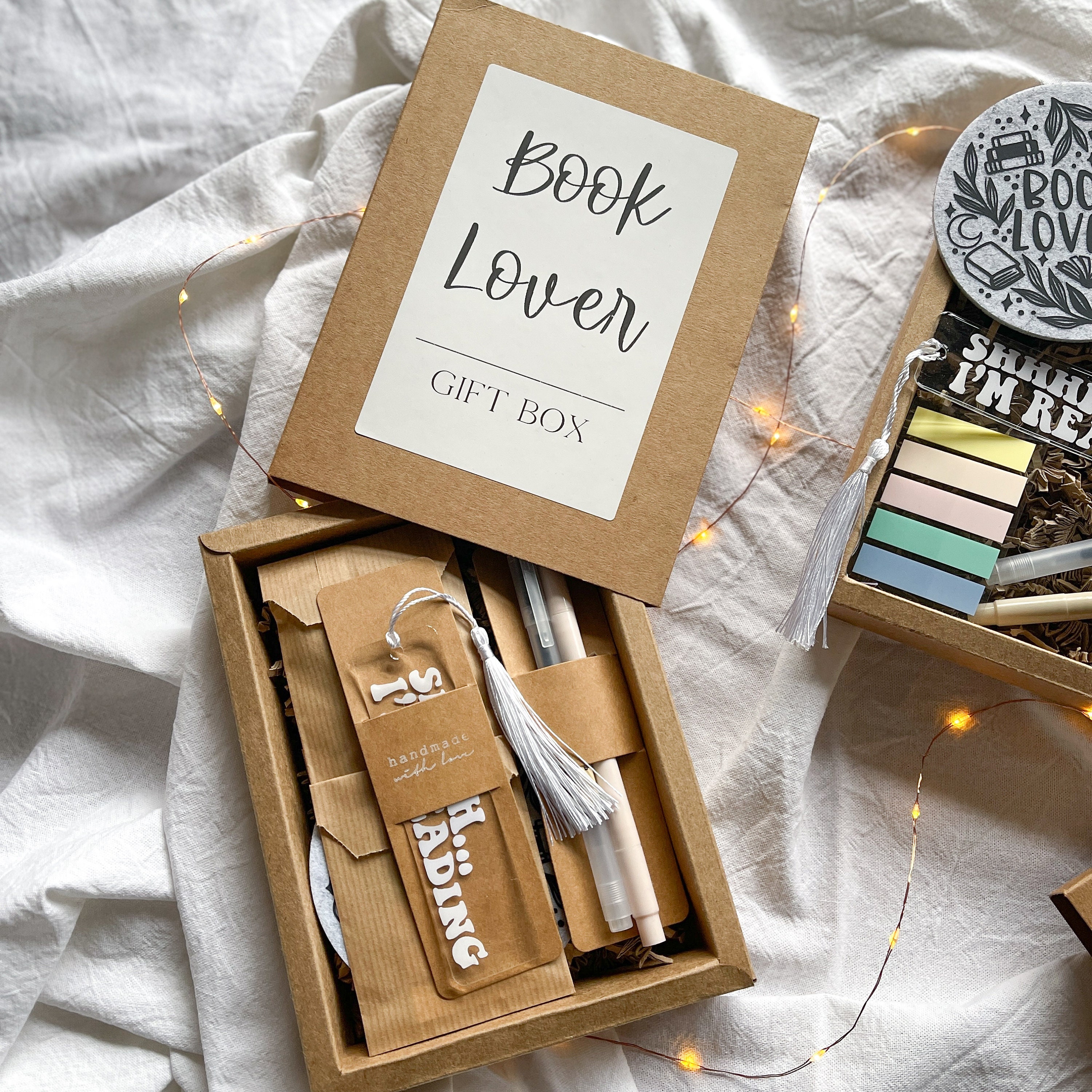 Book Lover Gift Box Geschenkset Buchliebhaber, Geschenk Leseratte ...