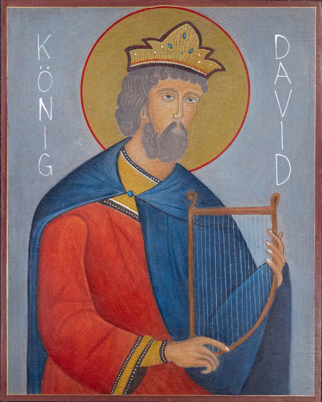 Icon King David - Etsy