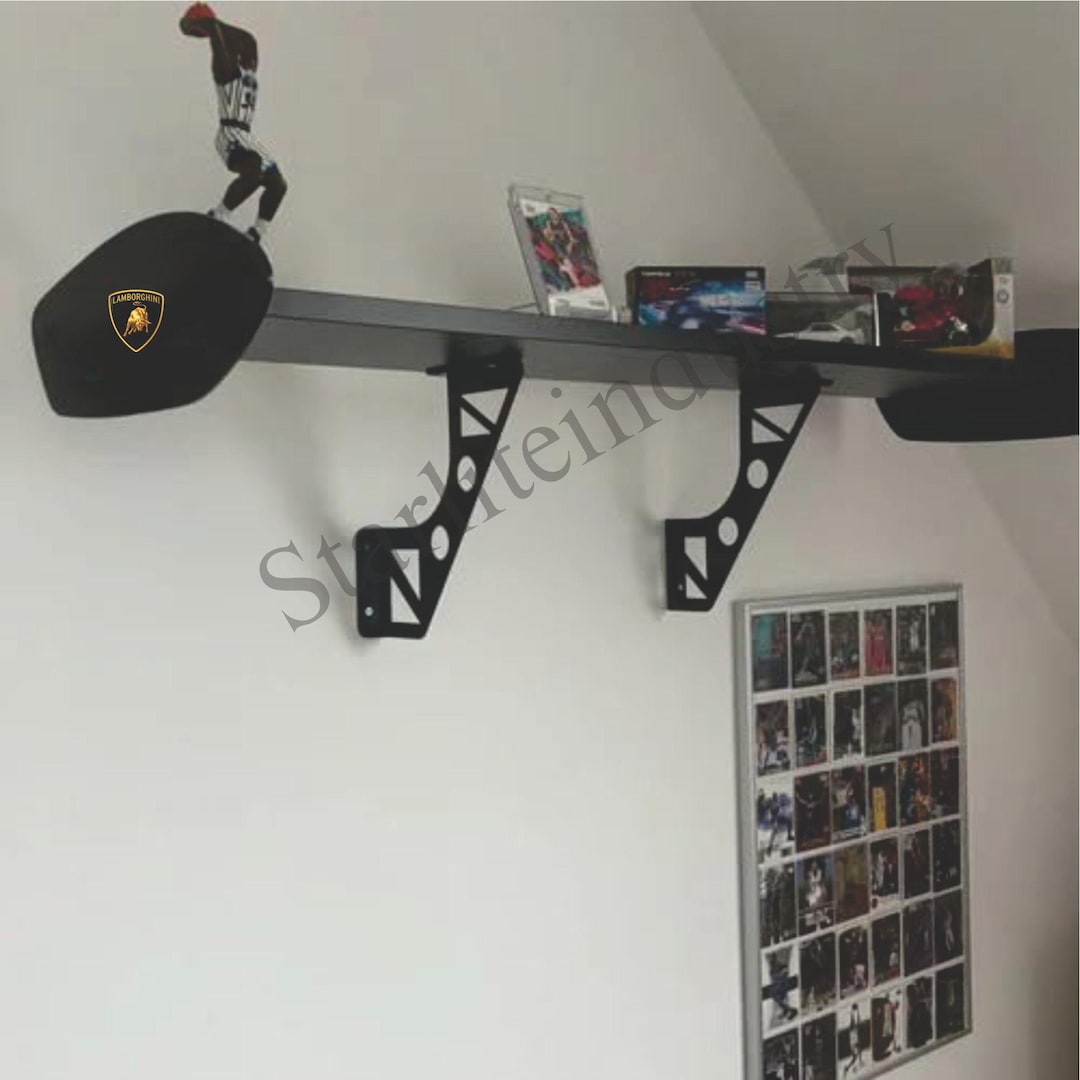 Lamborghini Style Spoiler Shelf – Aerodynamic Rear Wing Wallshelf With ...