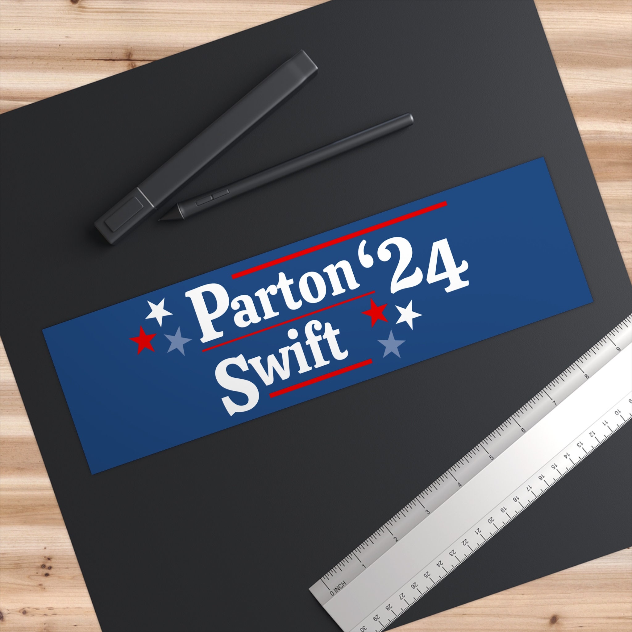 Dolly Parton Taylor Swift Presidential Bumper Sticker Political Bumper ...