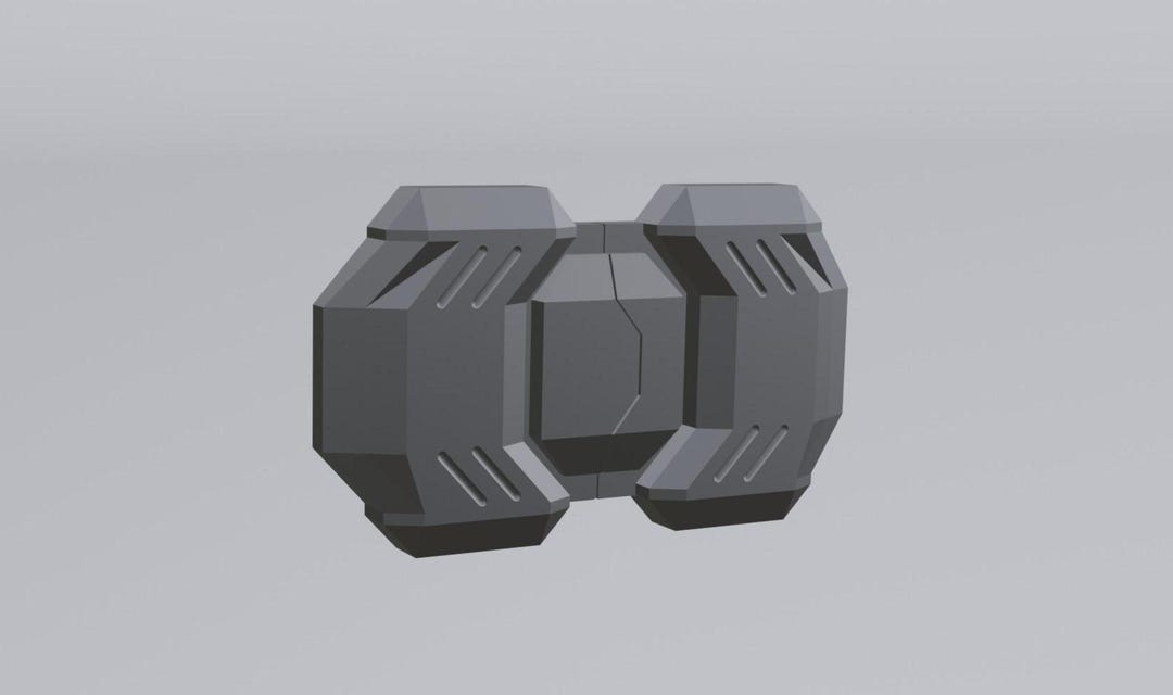 Utility Belt Buckle 3D Model - Etsy
