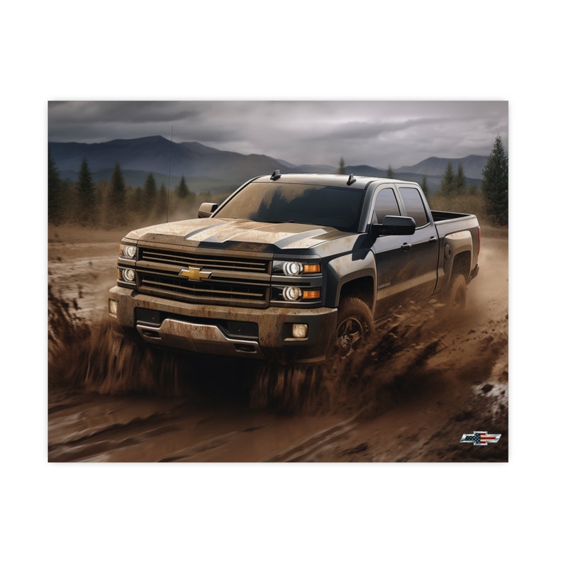 Silverado Matte Poster - Etsy