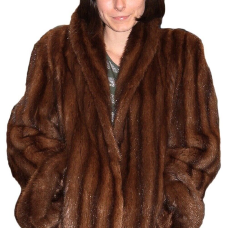 Vintage Fur Coat - Etsy