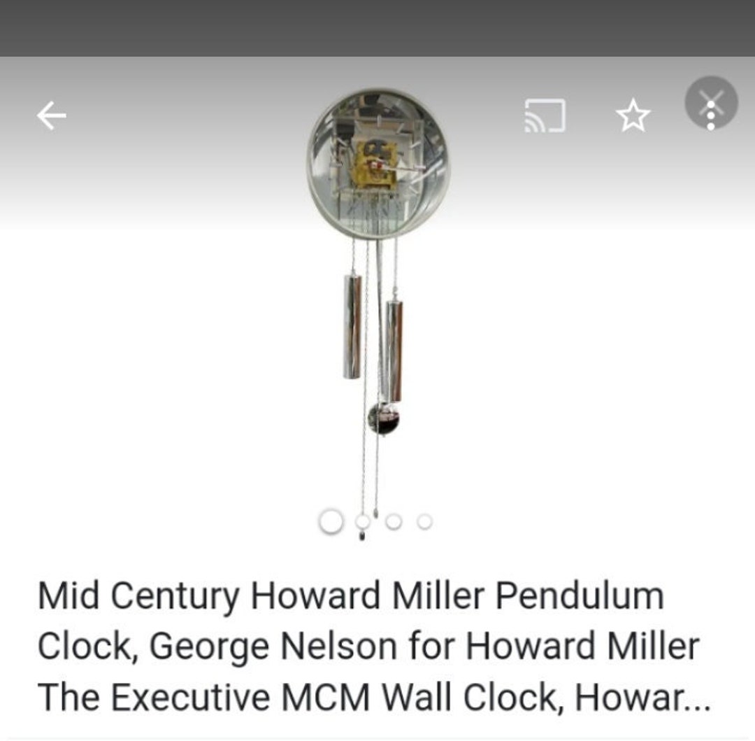 Howard Miller Pendulum Wall Clock - Etsy