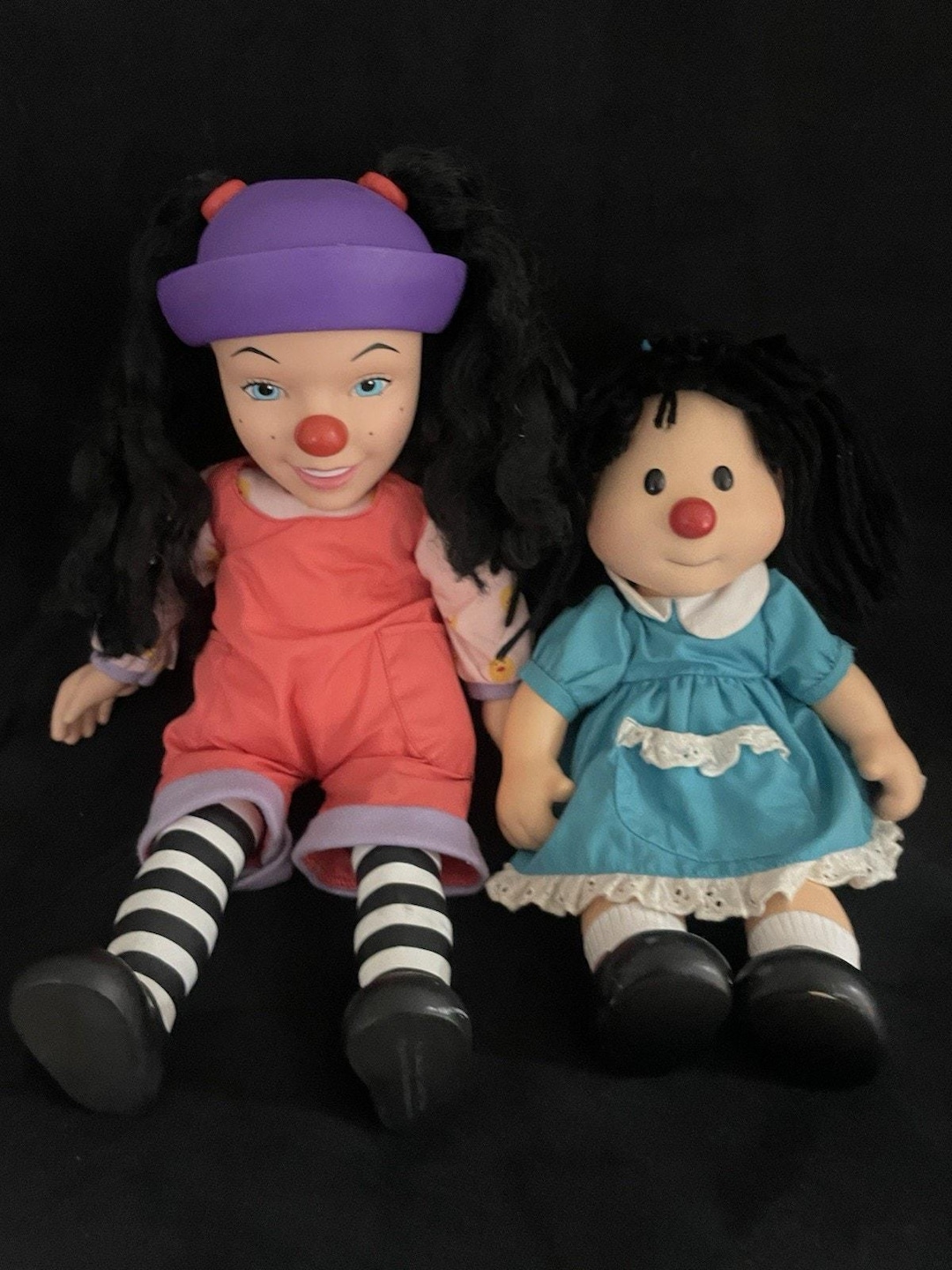 Vintage the Big Comfy Couch Loonette the Clown and Molly Doll Stuffed ...