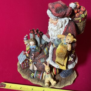 Susan Winget 1st Edition Santa’s Toy Pack Figurine - 1999 #10 - Etsy