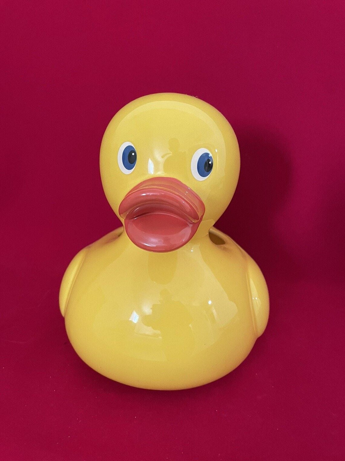 Large Yellow Rubber Ducky Planter Container Teleflora Gifts CERAMIC ...