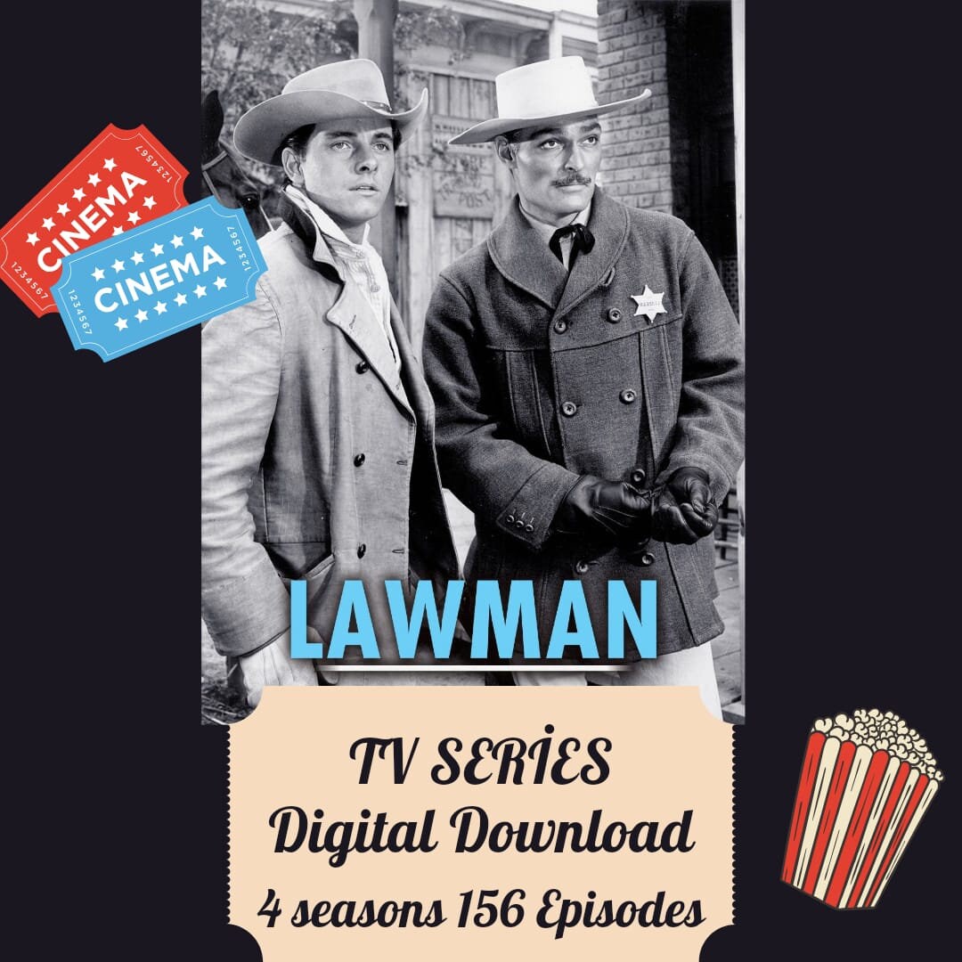 Lawman Tv Series - Etsy