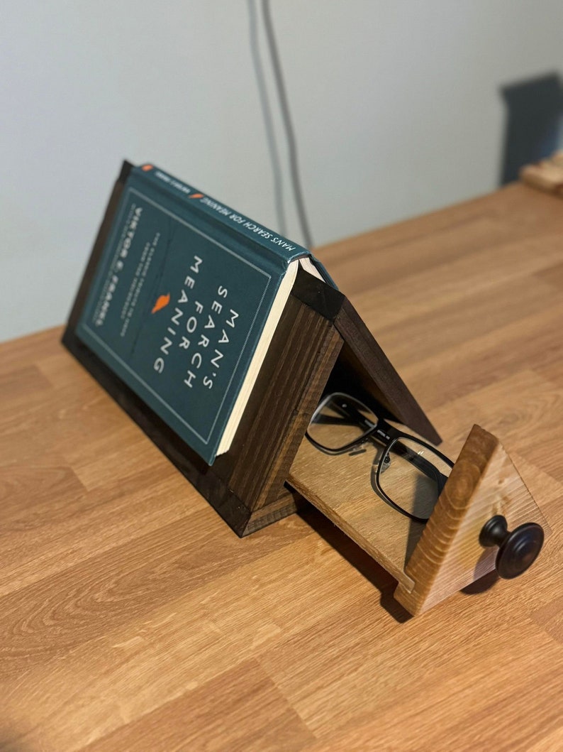 Rustic Book Holder, Book Stand, Book Display, Rustic Book Stand - Etsy